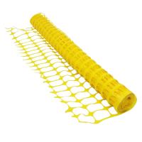 China Orange HDPE Plastic Safety Barrier Fence 1x50m Roll Snow Fence UV Stabilized for sale
