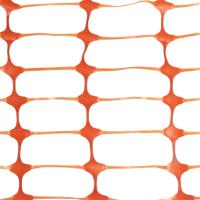 China HDPE Orange Safety Barrier Fence 1x50m Roll UV Stabilized Construction Warning Net for sale