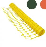 China HDPE Orange Safety Barrier Fence 1x50m Roll UV Stabilized Construction Warning Net for sale