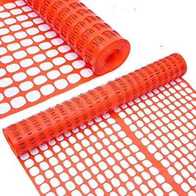 China HDPE Orange Safety Barrier Fence 1m x 50m UV Stabilized Construction Mesh for sale