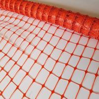 China HDPE Safety Fence Roll 1x50m Orange UV Stabilized Crowd Control Barrier Netting for sale