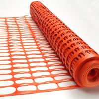 China HDPE Orange Safety Barrier Fence Mesh 1x50m Roll UV Stabilized Construction Warning Net for sale