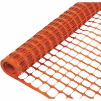 China 100GSM Orange HDPE Safety Fence Netting 1x50m Roll Construction Barrier Mesh for sale