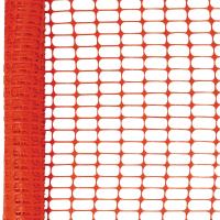 China Orange HDPE Safety Barrier Fence Mesh 1x50m Roll UV Stabilized Snow Fence for sale