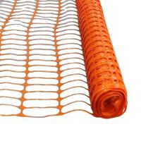 China HDPE UV Stabilized Orange Safety Snow Fence 1m x 50m Roll for Construction Site Barrier for sale