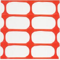 China HDPE Orange Safety Fence 1x50m Roll UV Stabilized Construction Barrier Net for sale