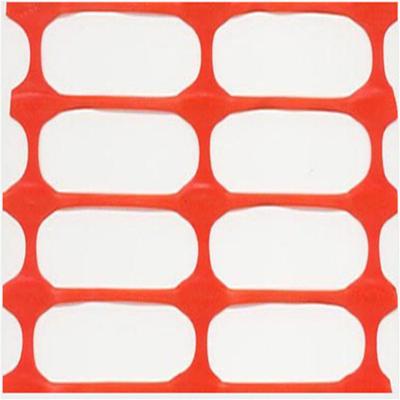 China HDPE Orange Safety Fence 1x50m Roll UV Stabilized Construction Barrier Net for sale