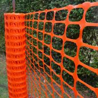 China HDPE Orange Safety Fence 1x50m Roll UV Stabilized Construction Barrier Net for sale