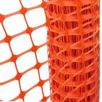 China Orange HDPE Plastic Mesh Fence 1x50m Roll UV Stabilized Safety Barrier Net for Construction Snow Fence for sale