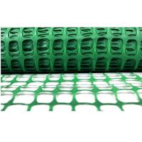 China Orange HDPE Safety Fence 1m x 50m UV Stabilized Construction Barrier Mesh for sale