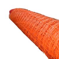 China HDPE Orange Safety Barrier Fence Net 1x50m UV Stabilized Construction Warning Mesh for sale
