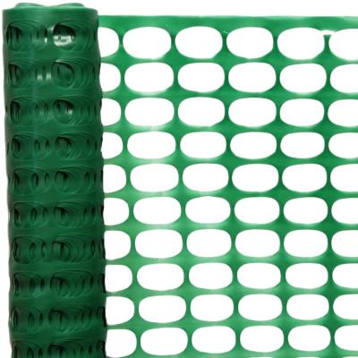 China HDPE Orange Safety Barrier Fence Net 1x50m UV Stabilized Construction Warning Mesh for sale
