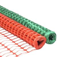 China HDPE Orange Safety Barrier Fence Net 1x50m UV Stabilized Construction Warning Mesh for sale