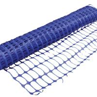 China HDPE Orange Plastic Safety Fence Mesh 1m x 50m UV Stabilized Barrier Netting for Construction for sale