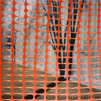 China HDPE Plastic Safety Barrier Fence 1m x 50m Orange UV Stabilized Warning Net for sale