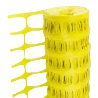 China HDPE Plastic Safety Barrier Fence 1m x 50m Orange UV Stabilized Warning Net for sale