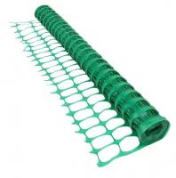 China Orange HDPE Safety Fence 1x50m Roll UV Stabilized Barrier Net for Construction Site for sale