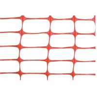China Orange HDPE Safety Fence 1x50m Roll UV Stabilized Barrier Net for Construction Site for sale
