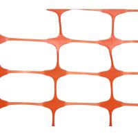 China HDPE Orange Safety Fence 1x50m Roll UV Stabilized Barrier Net for Construction Snow Warning for sale