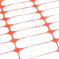 China Orange HDPE Safety Fence 1x50m Roll UV Stabilized Barrier Net for Construction Snow Warning for sale