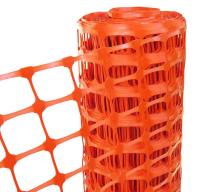China Orange HDPE Safety Fence 1x50m Roll UV Stabilized Barrier Net for Construction Snow Warning for sale