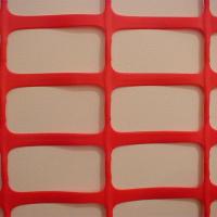 China HDPE Orange Safety Barrier Fence Net 1x50m Roll UV Stabilized Snow Fencing for sale