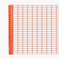 China HDPE Orange Safety Barrier Fence Net 1x50m Roll UV Stabilized Snow Fencing for sale