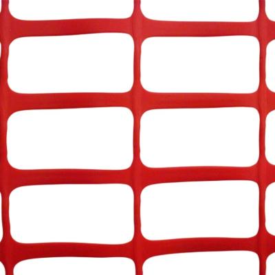 China HDPE Orange Plastic Safety Barrier Fence Net 1m x 50m UV Stabilized Snow Fence for sale