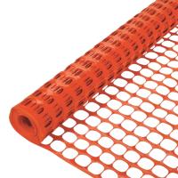China HDPE Orange Safety Barrier Fence Net 1x50m UV Stabilized Snow Fencing Roll for sale