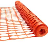 China HDPE UV Stabilized Safety Orange Snow Fence 1x50m Roll Construction Barrier Netting for sale