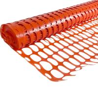 China HDPE UV Stabilized Orange Safety Barrier Fence 1x50m Roll for Construction Snow Control for sale