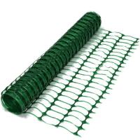 China HDPE Orange Safety Barrier Fence 1x50m Roll UV Stabilized Construction Warning Net for sale