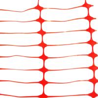 China HDPE Orange Safety Barrier Fence 1x50m Roll UV Stabilized Construction Warning Net for sale