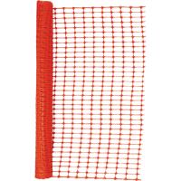 China HDPE Orange Safety Barrier Fence 1x50m Roll UV Stabilized Construction Warning Net for sale