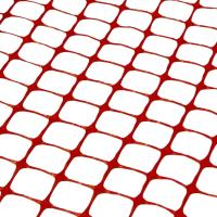 China 1x50m Orange HDPE Plastic Snow Fence UV Stabilized Construction Safety Barrier Net 60gsm for sale