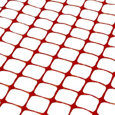 China 1x50m Orange HDPE Plastic Snow Fence UV Stabilized Construction Safety Barrier Net 60gsm for sale