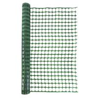 China 1x50m Orange HDPE Plastic Snow Fence UV Stabilized Construction Safety Barrier Net 60gsm for sale