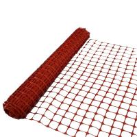 China HDPE Orange Safety Barricade Fencing 1x50m Roll Heavy Duty Construction Site Snow Fence for sale