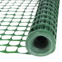 China HDPE Orange Safety Barricade Fencing 1x50m Roll Heavy Duty Construction Site Snow Fence for sale