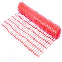 China HDPE Orange Safety Barrier Fence Net 1x50m UV Stabilized Snow Fencing for sale