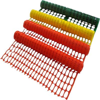 China HDPE Orange Safety Barrier Fence Net 1x50m UV Stabilized Snow Fencing for sale