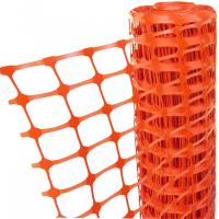 China HDPE Orange Safety Barrier Fence Net 1x50m UV Stabilized Snow Fencing for sale