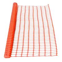 China HDPE UV Stabilized Orange Safety Barrier Fence Mesh 1x50m Roll for Construction Snow Fencing for sale