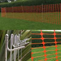 China HDPE UV Stabilized Orange Safety Barrier Fence Mesh 1x50m Roll for Construction Snow Fencing for sale