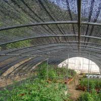 China Heavy Duty Customized Wind Protection Net Wind Netting Shade Net Polyester Cloth Sunshade Sail for sale