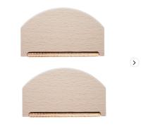 China Wooden Cashmere Sweater Comb 7.5x4.5cm for Fabric Pilling Removal for sale