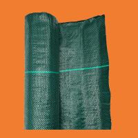China Black Spunbond Non Woven Ground Cover Weed Barrier Fabric 90gsm UV Resistant 1.6m Wide for sale