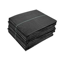 China PP Woven Anti Weed Barrier Ground Cover Fabric 90gsm 1m Width UV Treated for sale
