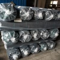 China PP Woven Weed Barrier Anti Weed Mat Ground Cover Fabric 90gsm UV Treated 0.4m-6m Width for sale