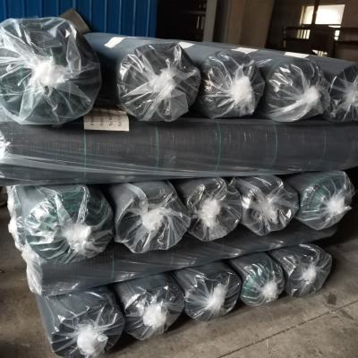 China PP Woven Weed Barrier Anti Weed Mat Ground Cover Fabric 90gsm UV Treated 0.4m-6m Width for sale